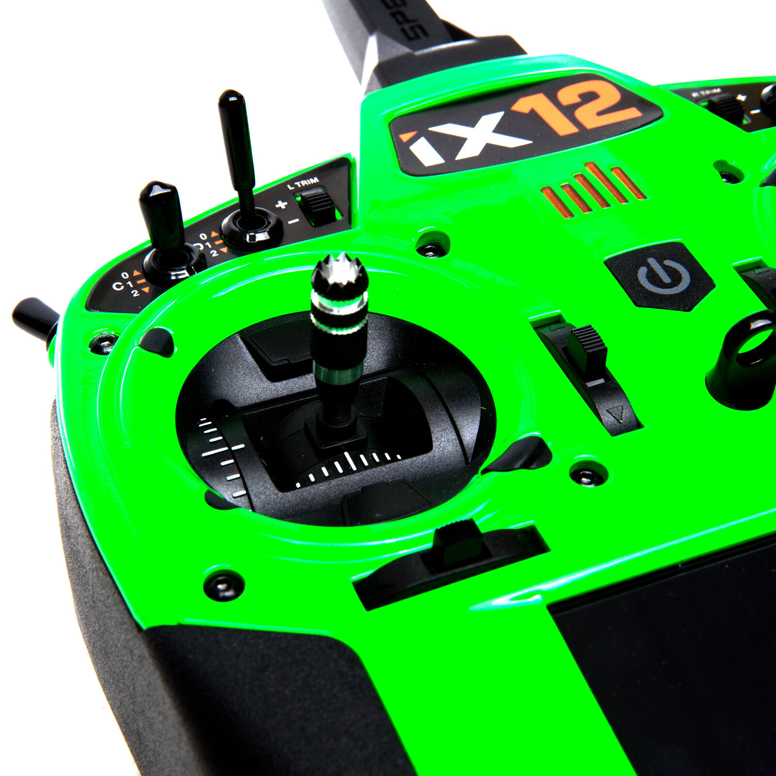 iX12 12-Channel DSMX Transmitter Only, Green | Spektrum