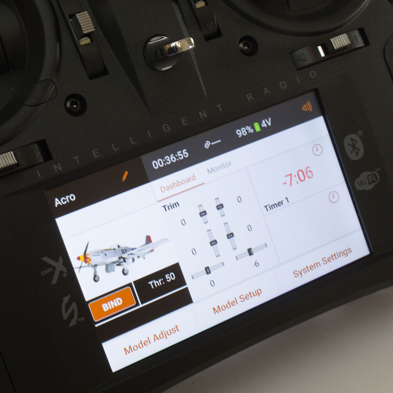 iX12 12-Channel DSMX Transmitter Only | Spektrum