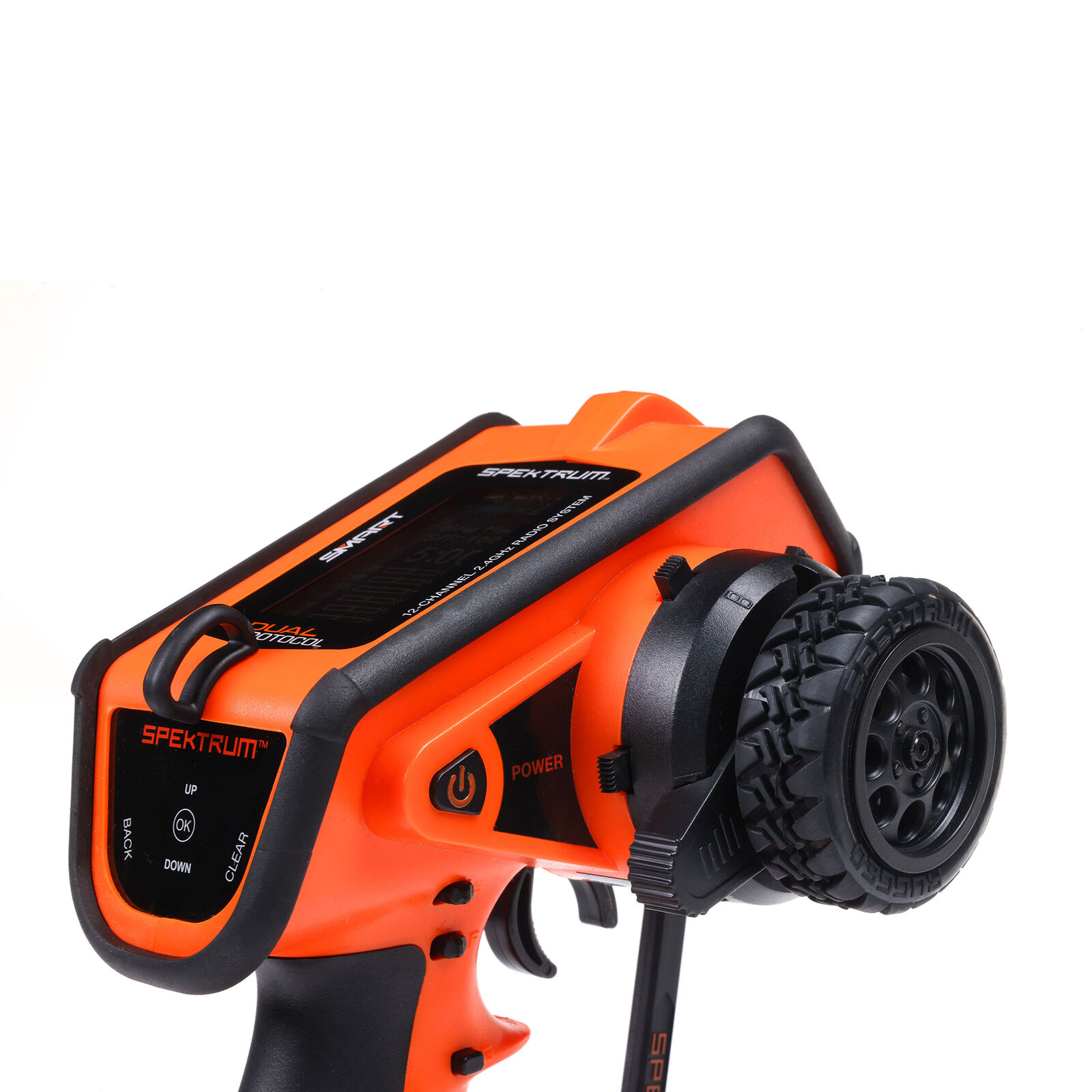 DX Rugged+ 12-Channel DSMR+ Transmitter, Orange | Spektrum