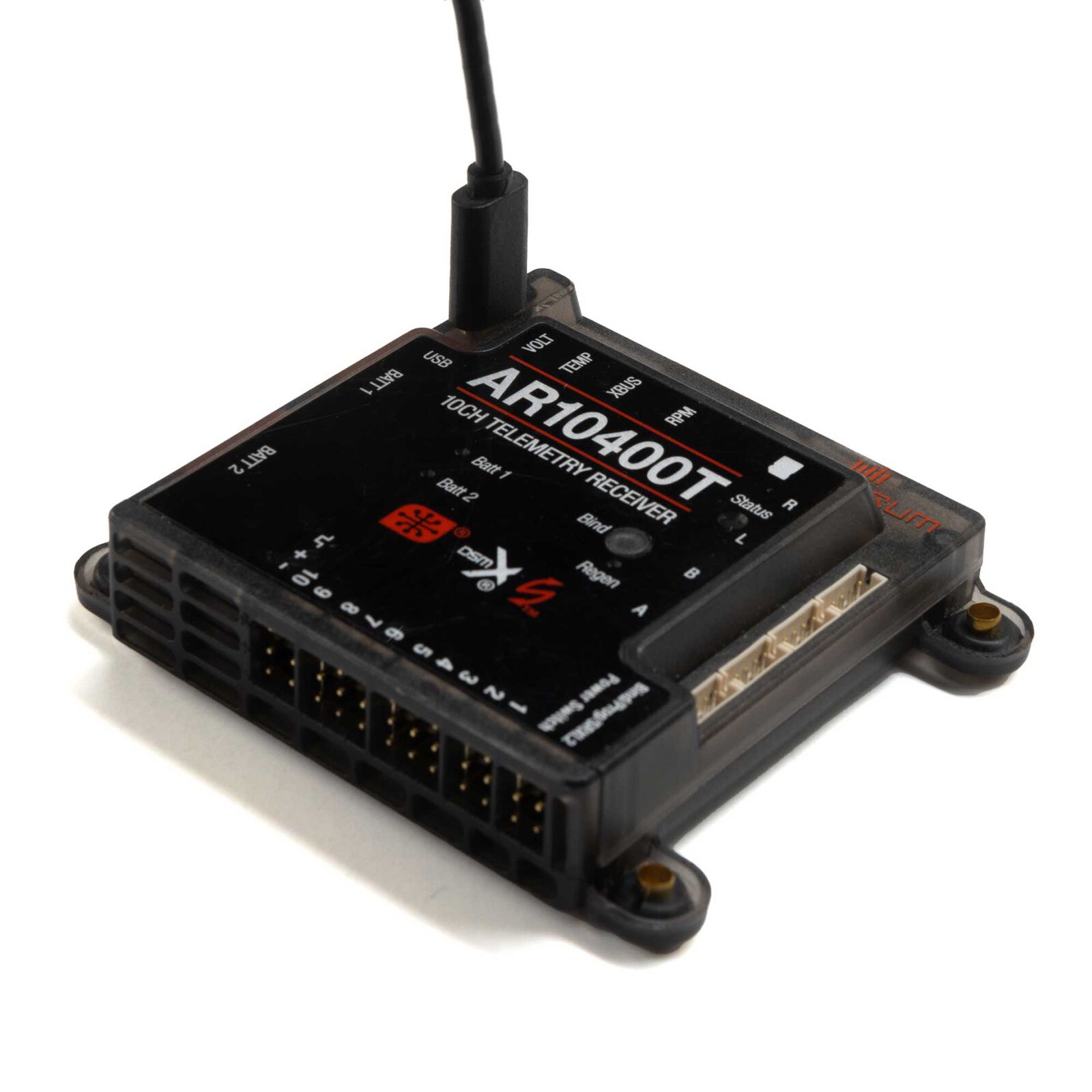 AR10400T 10-Channel PowerSafe Telemetry Receiver | Spektrum
