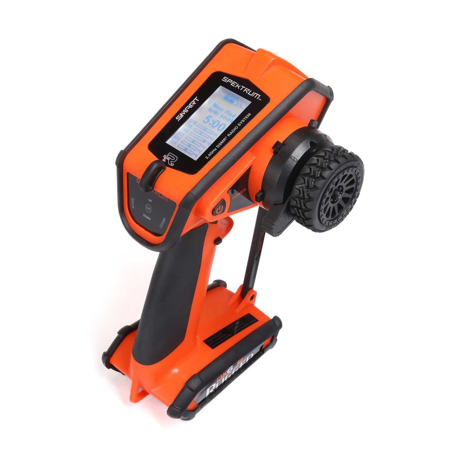 DX6 Rugged 6-Channel DSMR Transmitter Only, Orange | Spektrum