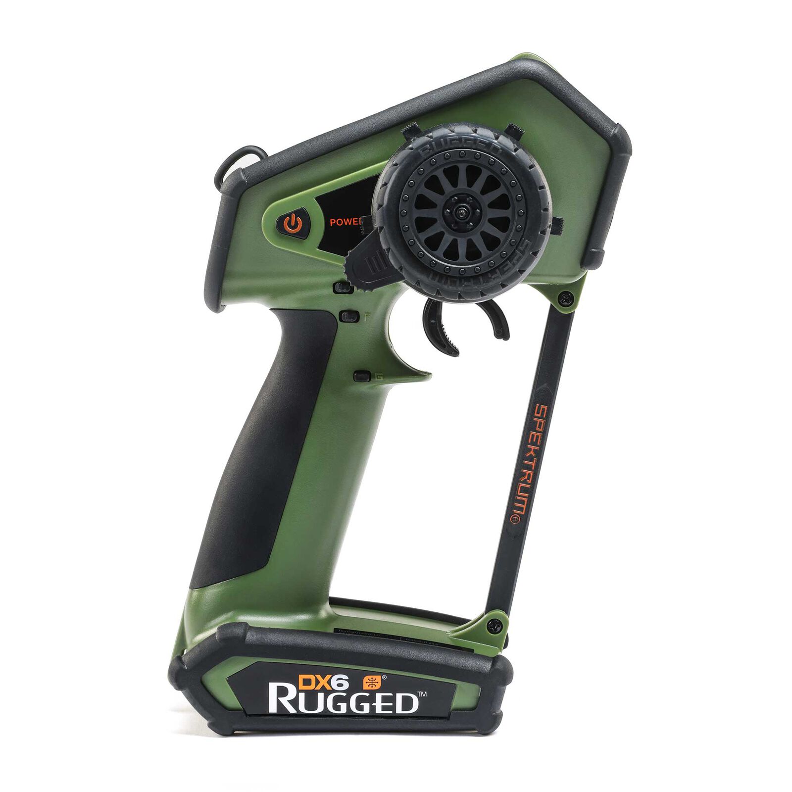 DX6 Rugged 6-Channel DSMR Transmitter Only, Green | Spektrum