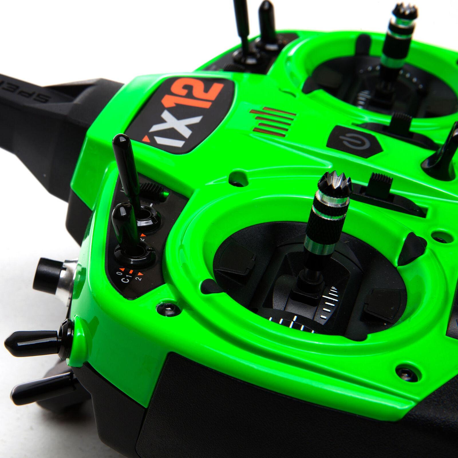 iX12 12-Channel DSMX Transmitter Only, Green | Spektrum