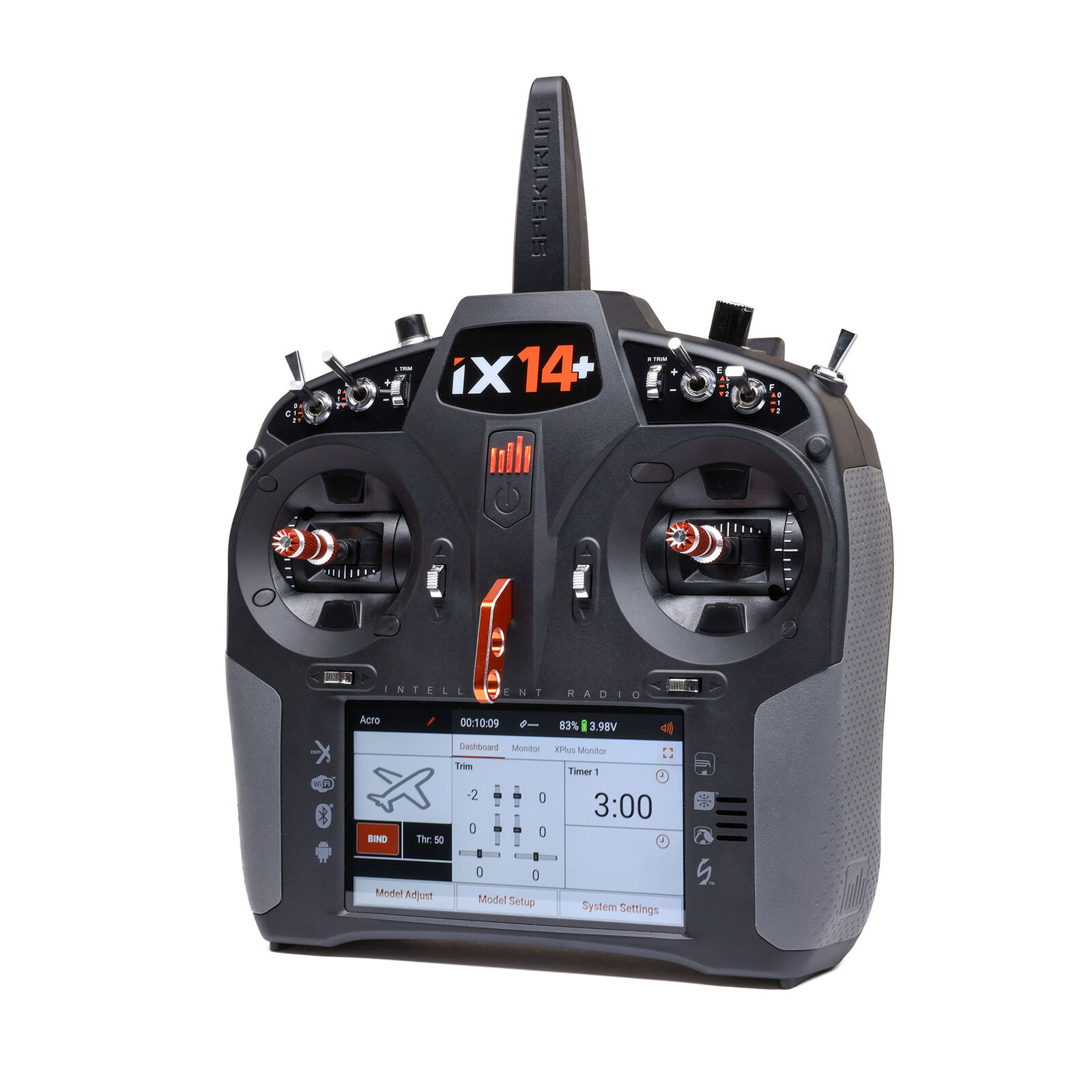 iX14+ 20-Channel DSMX Transmitter Only | Spektrum