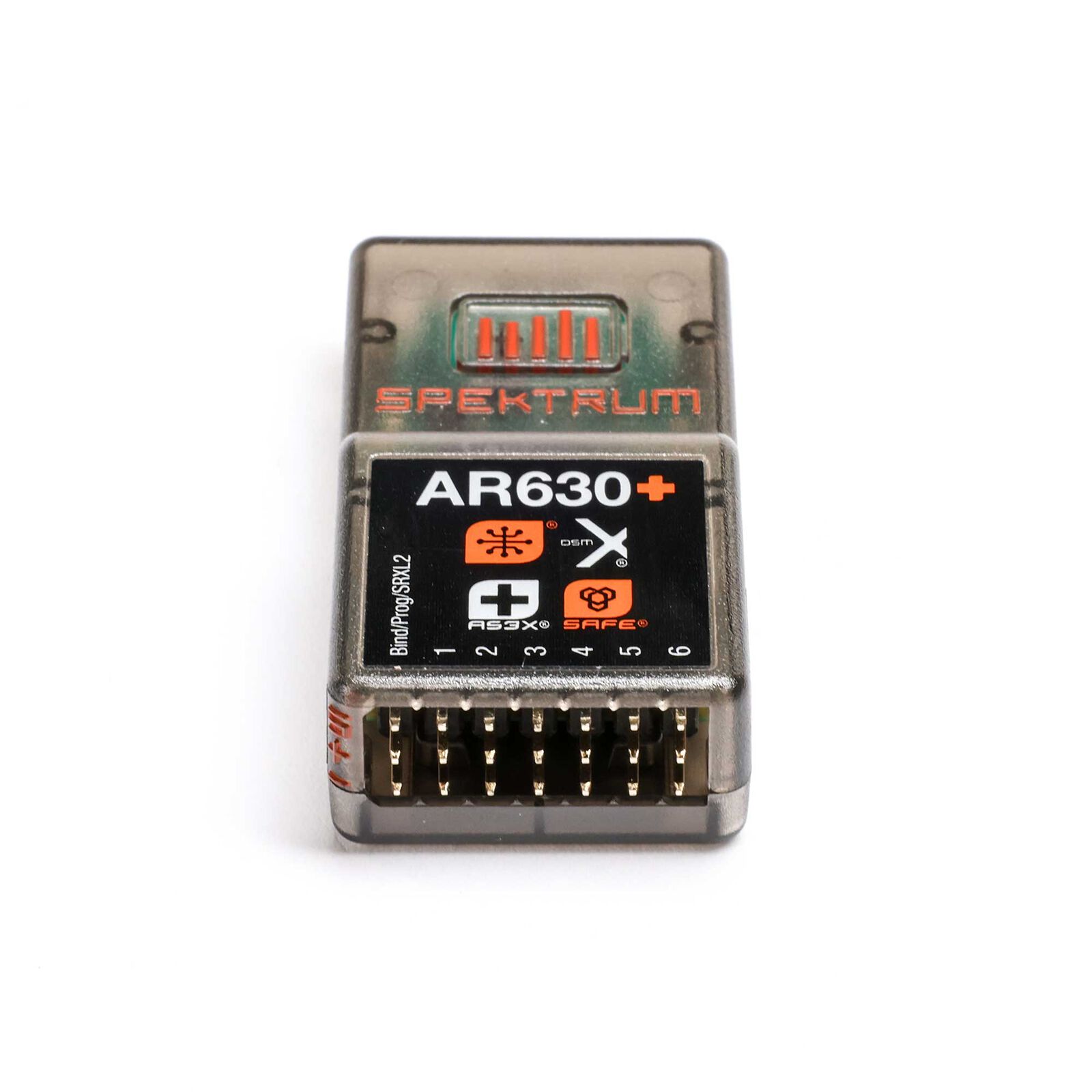 AR630+ DSMX 6-Channel AS3X+ & SAFE Receiver | Spektrum