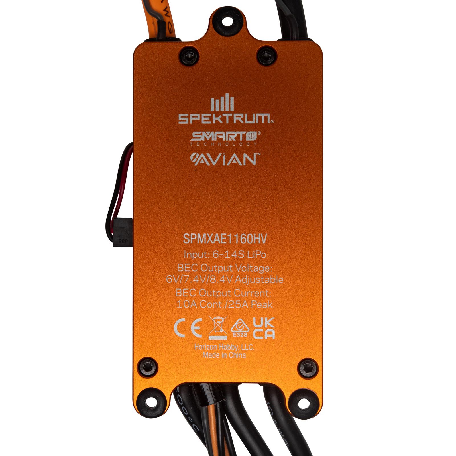 Avian 160-Amp HV Brushless Smart ESC 6S-14S | Spektrum