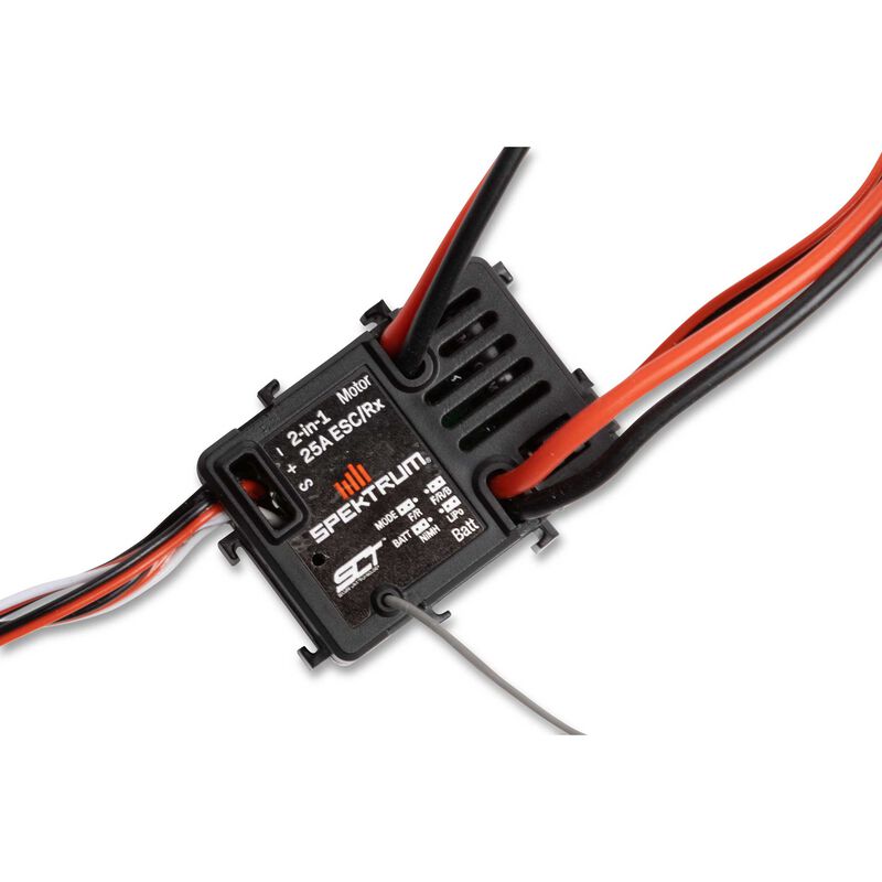 1/18 2-in-1 25A SLT ESC/Receiver: Rock Crawler | Spektrum