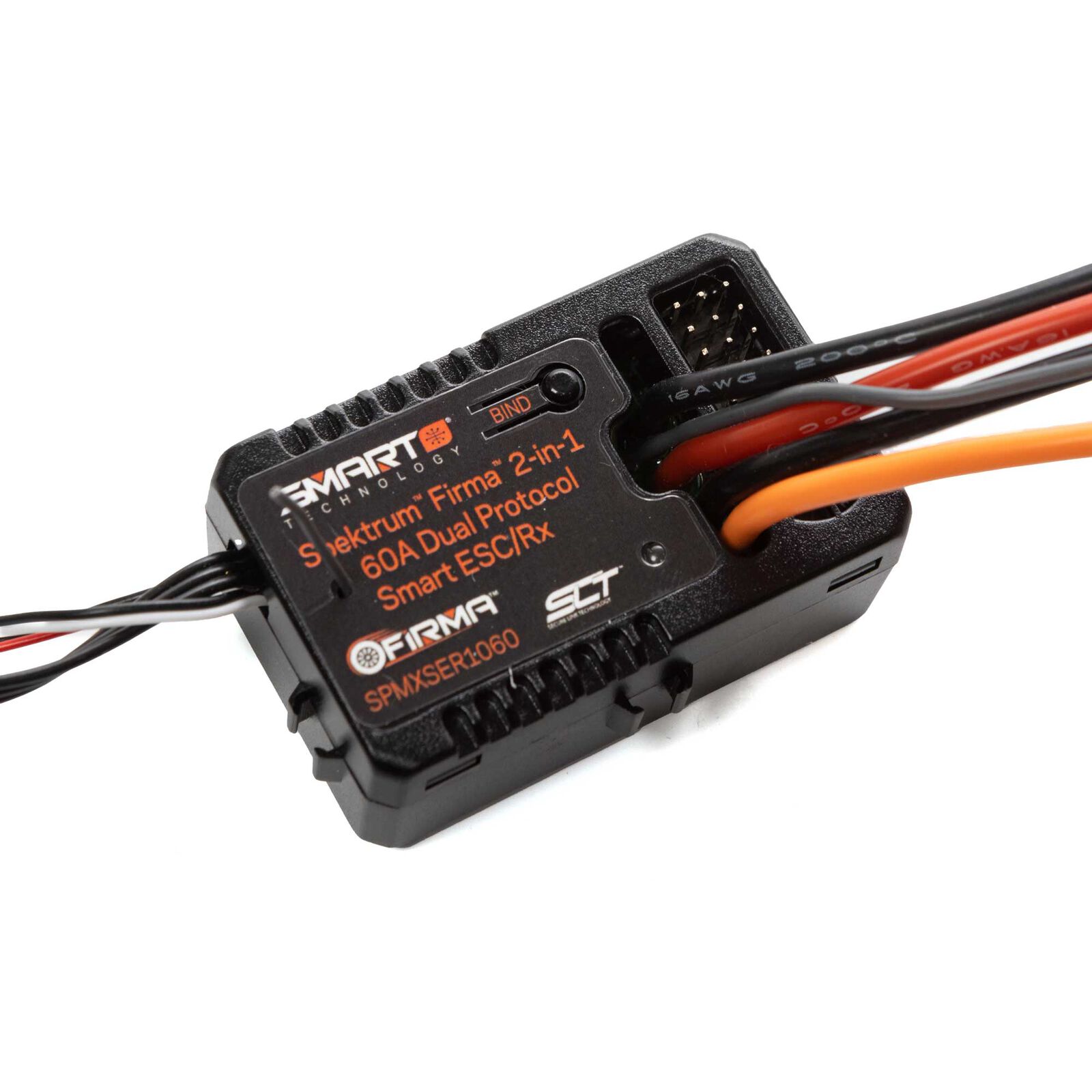 Firma 60A Smart Dual Protocol 2-in-1 ESC and Receiver | Spektrum