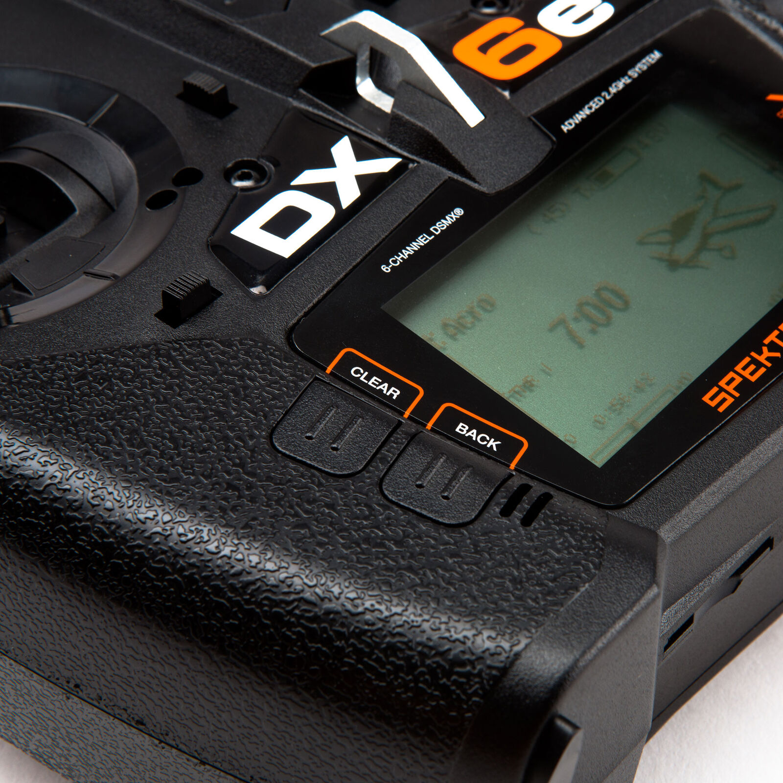 DX6e 6-Channel DSMX Transmitter Only | Spektrum