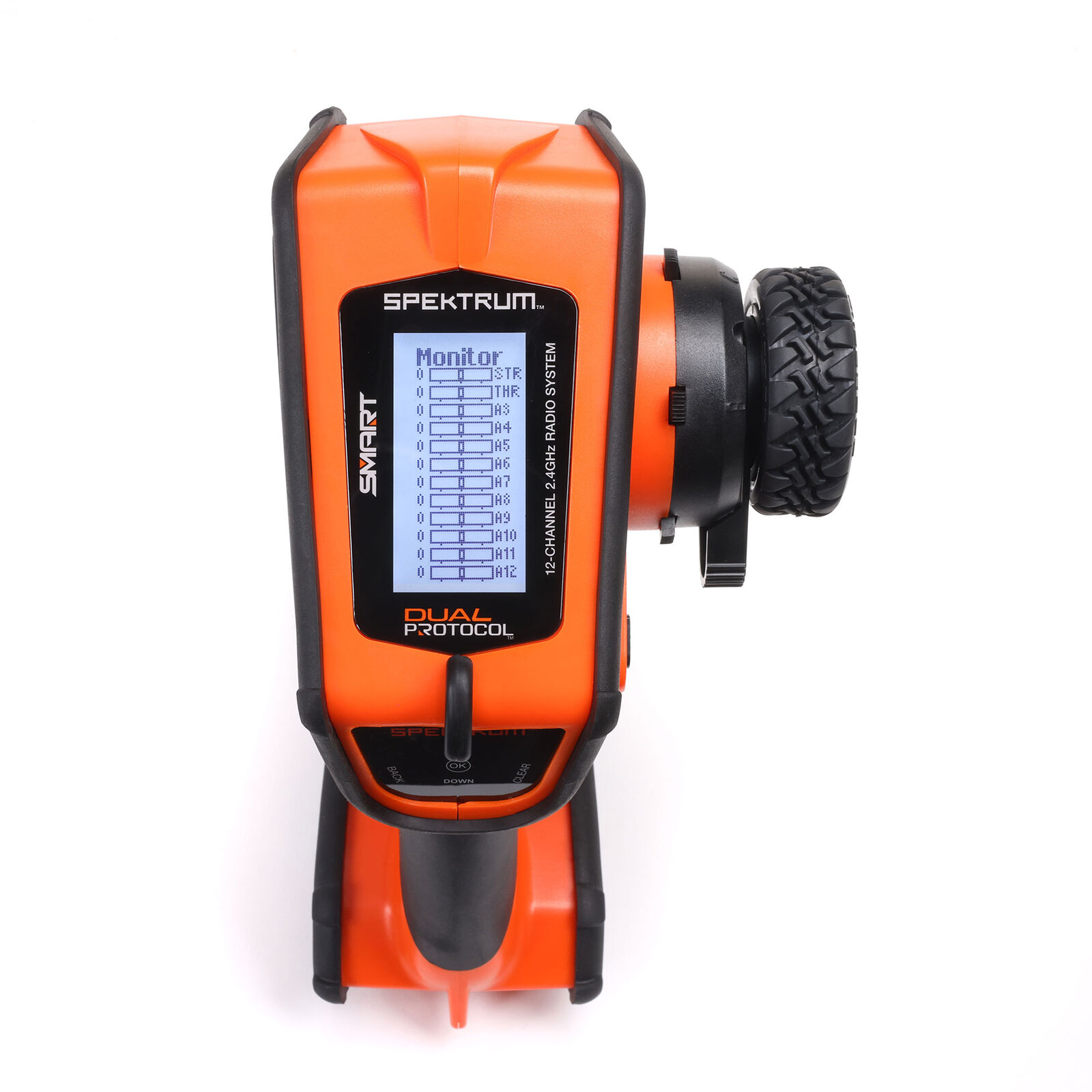 DX Rugged+ 12-Channel DSMR+ Transmitter, Orange | Spektrum