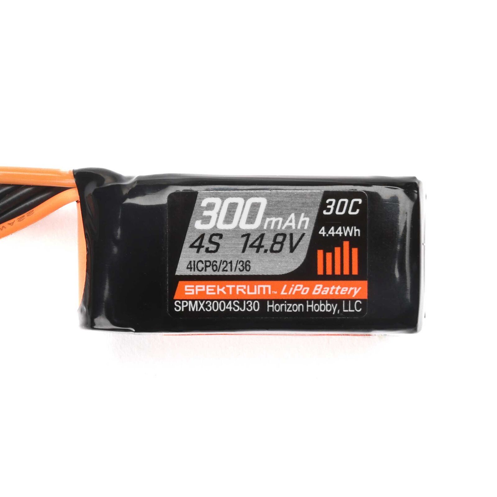 14.8V 300mAh 4S 30C LiPo Battery | Spektrum