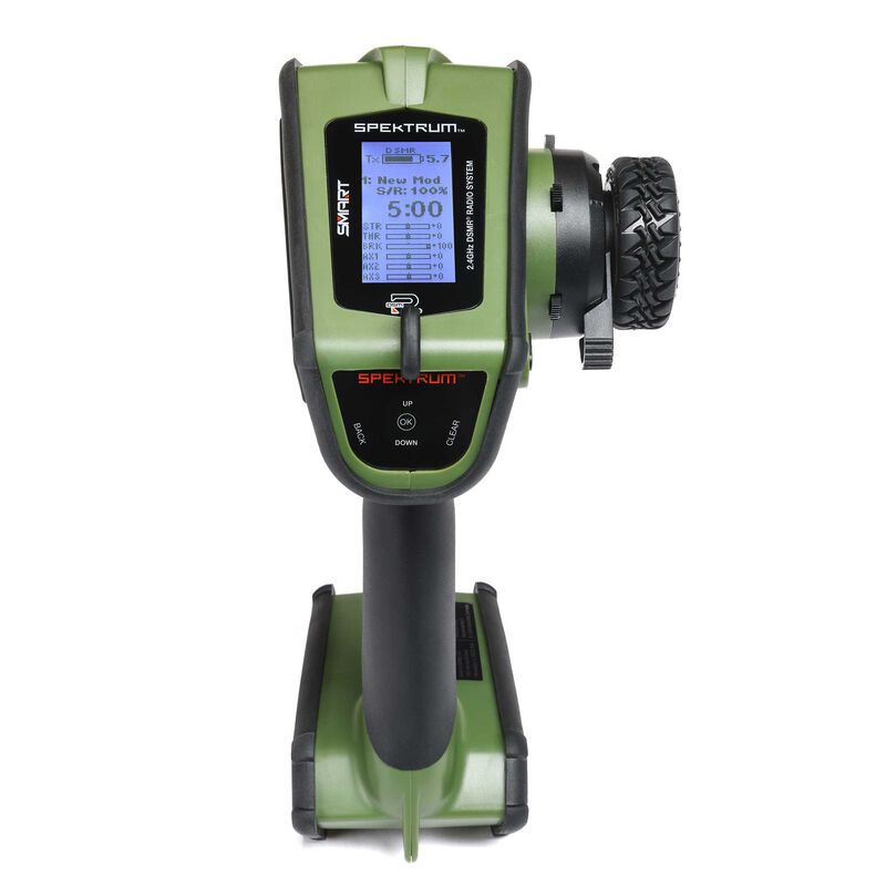 DX6 Rugged 6-Channel DSMR Transmitter Only, Green | Spektrum