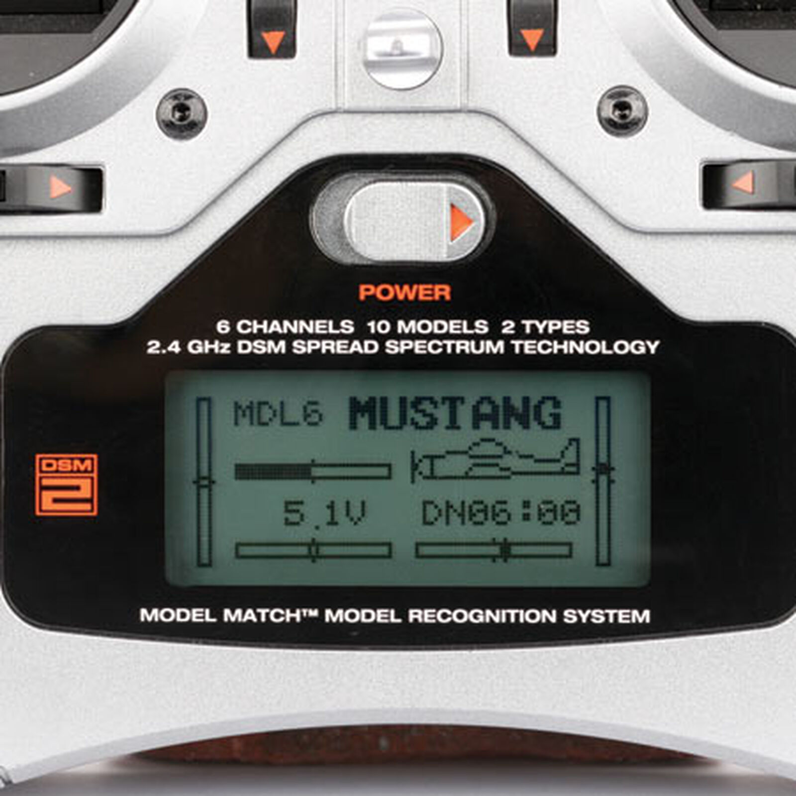 DX6i 6-Channel Full Range w/o Servos MD2 | Spektrum