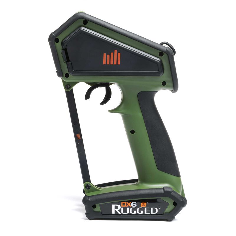 DX6 Rugged 6-Channel DSMR Transmitter Only, Green | Spektrum