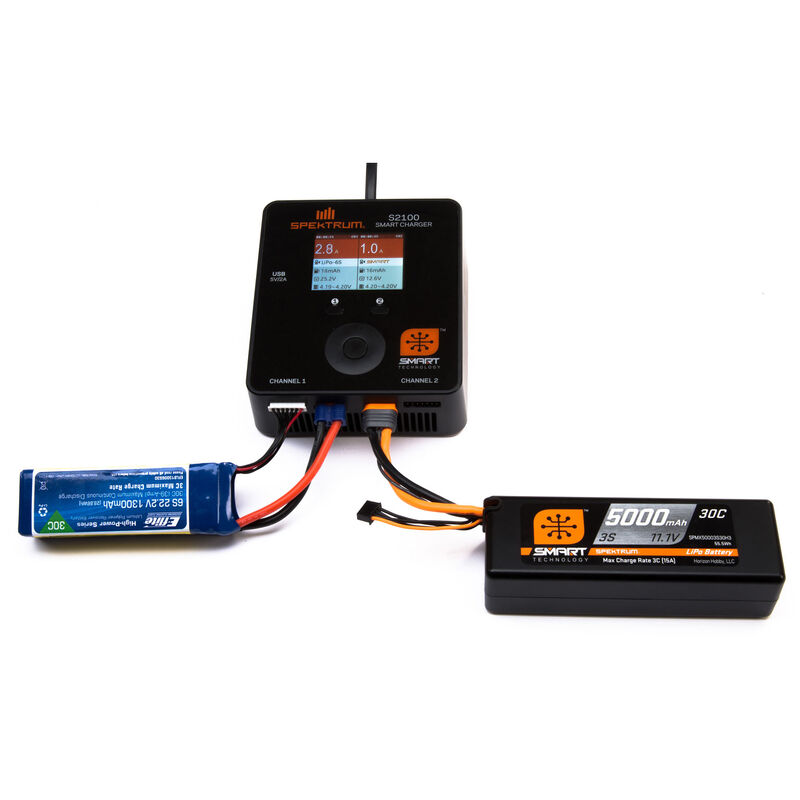 11.1V 3200mAh 3S 30C Smart LiPo Battery: IC3 | Spektrum