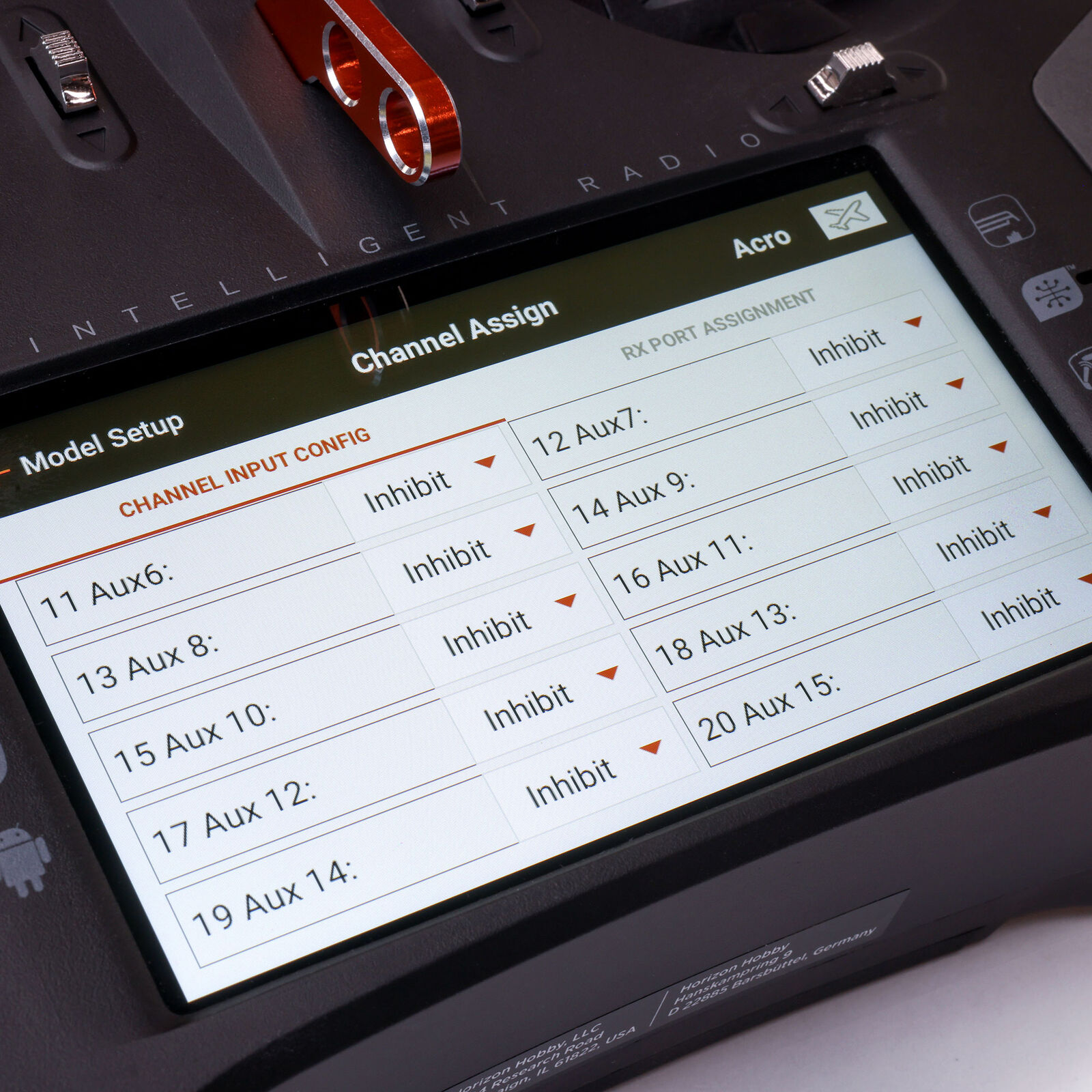 iX14+ 20-Channel DSMX Transmitter Only | Spektrum