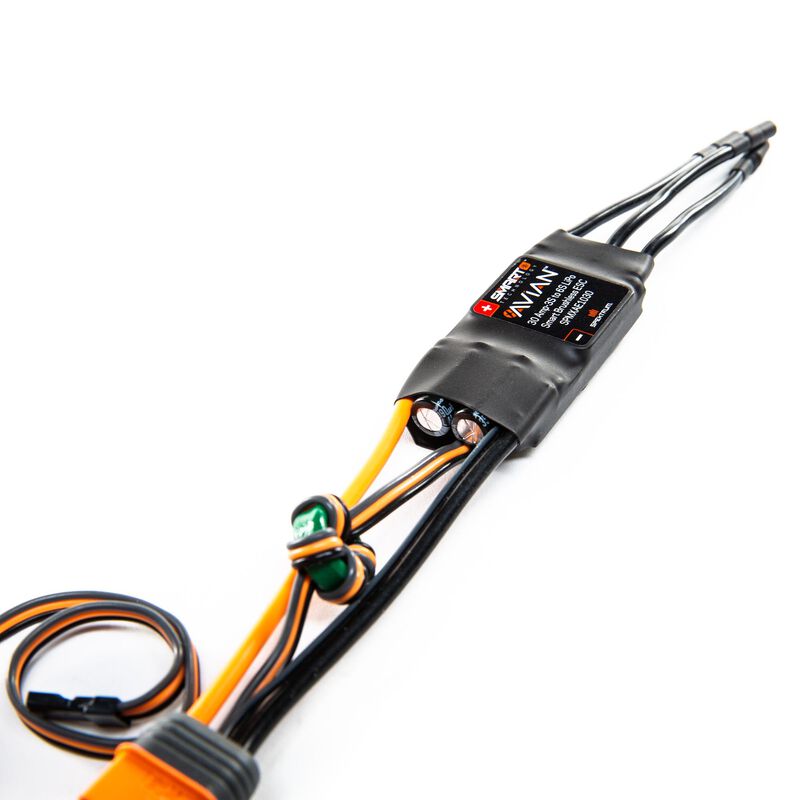 Avian 30-Amp Brushless Smart ESC, 3S-6S | Spektrum