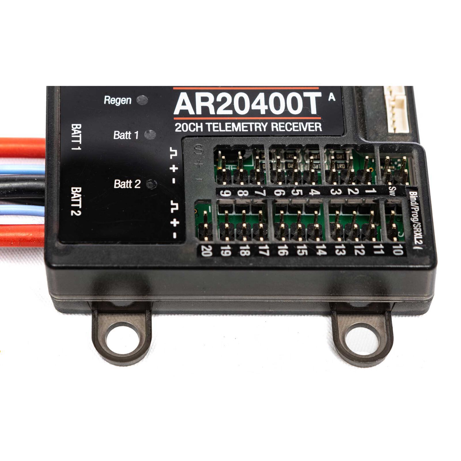 iX20 20-Channel DSMX Transmitter Combo with AR20400T PowerSafe Receiver ...