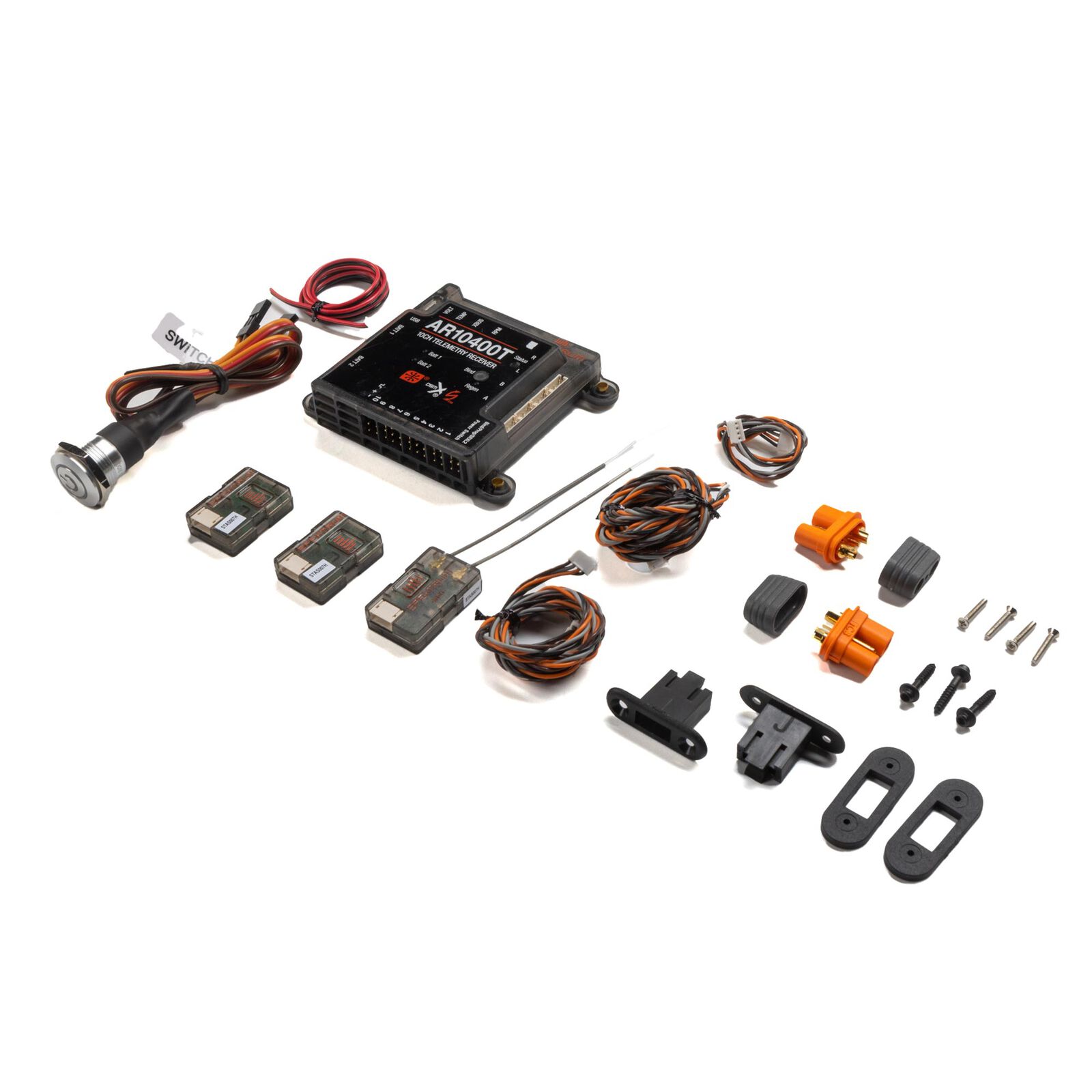 AR10400T 10-Channel PowerSafe Telemetry Receiver | Spektrum