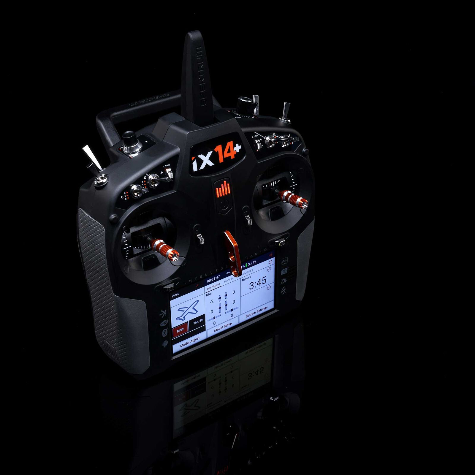iX14+ 20-Channel DSMX Transmitter Only | Spektrum