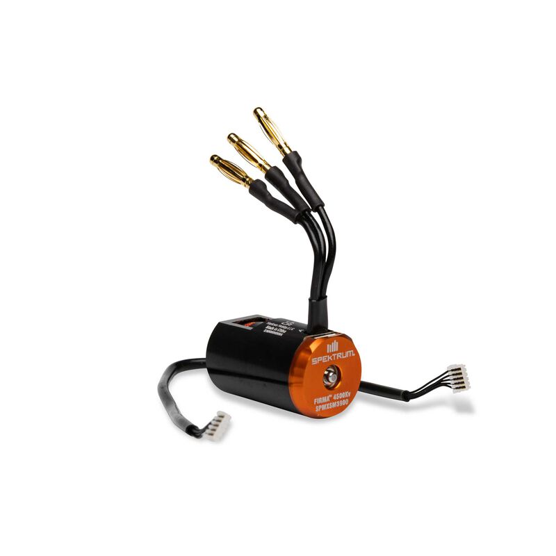 Firma 1524 4500Kv Brushless Sensored Crawler Motor, SCX24 | Spektrum