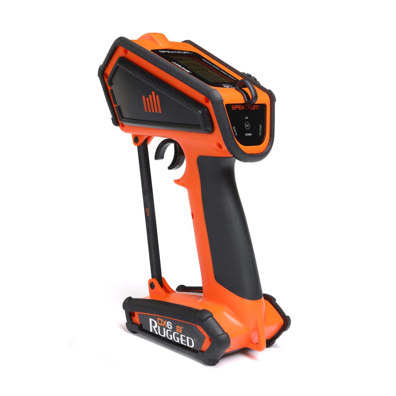 DX6 Rugged 6-Channel DSMR Transmitter Only, Orange | Spektrum