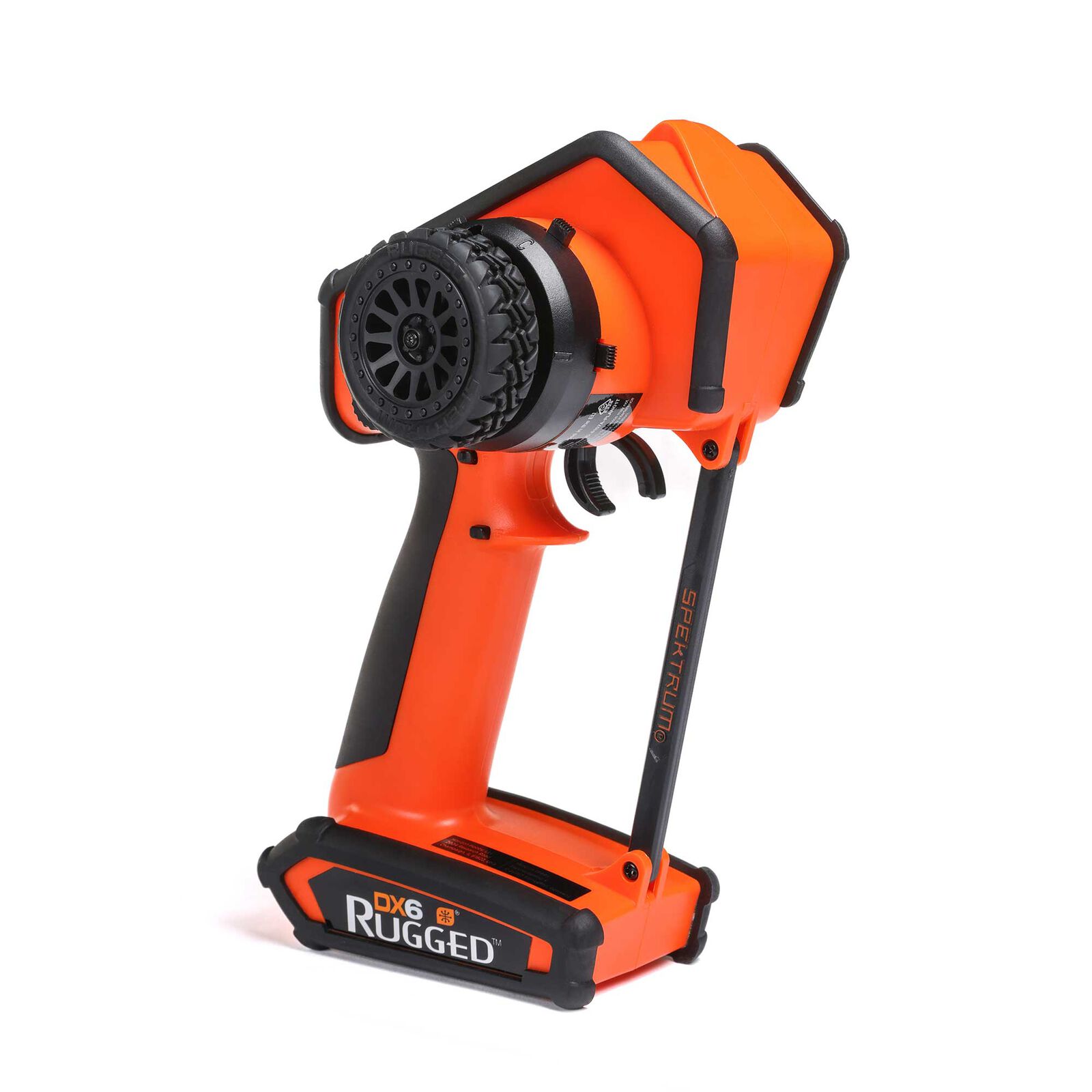 DX6 Rugged 6-Channel DSMR Transmitter Only, Orange | Spektrum