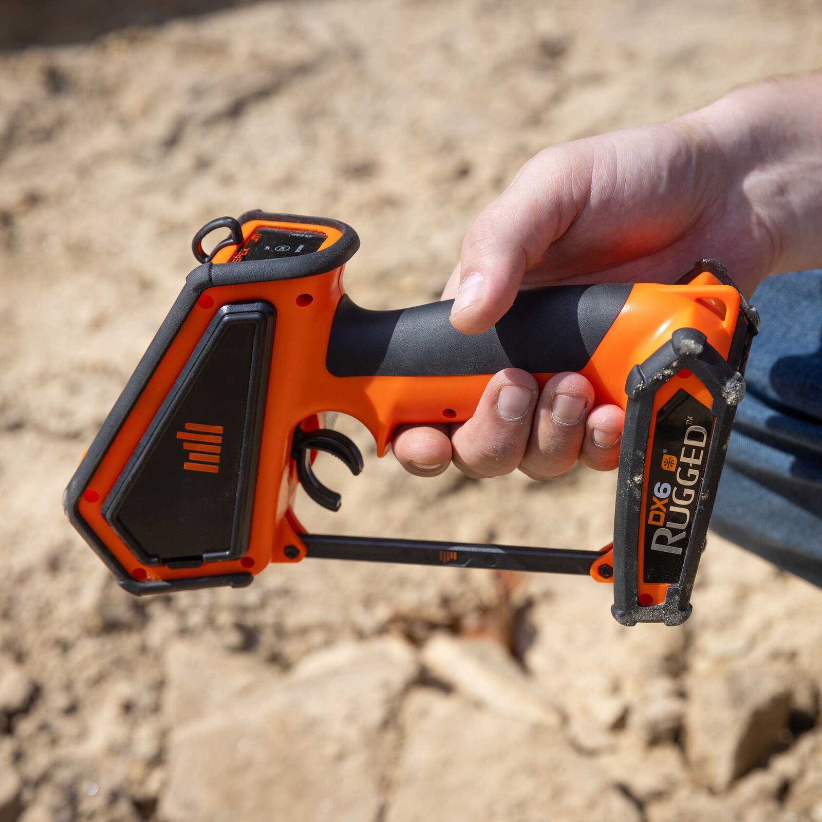 DX6 Rugged 6-Channel DSMR Transmitter Only, Orange | Spektrum