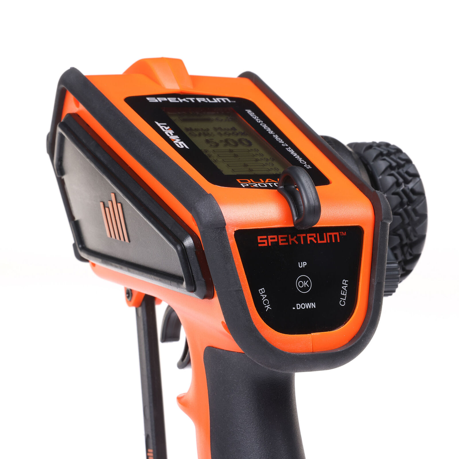 DX Rugged+ 12-Channel DSMR+ Transmitter, Orange | Spektrum