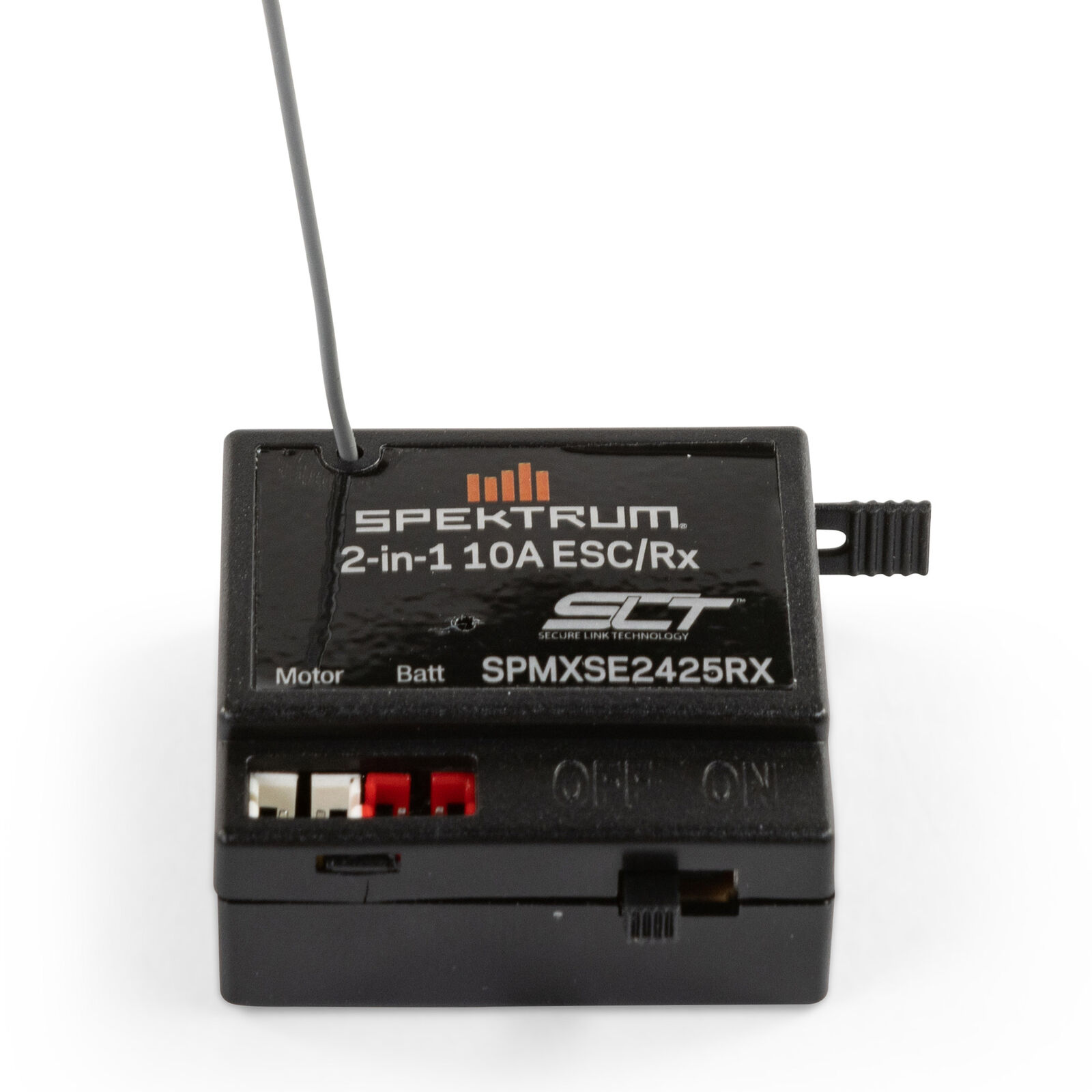 10 Amp Brushed 2-in-1 ESC / SLT Receiver Combo | Spektrum
