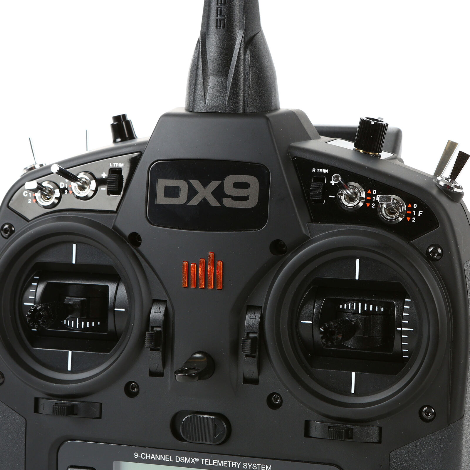 DX9 Black 9-Channel DSMX Transmitter Only | Spektrum