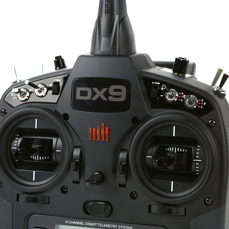 DX9 Black 9-Channel DSMX Transmitter Only | Spektrum