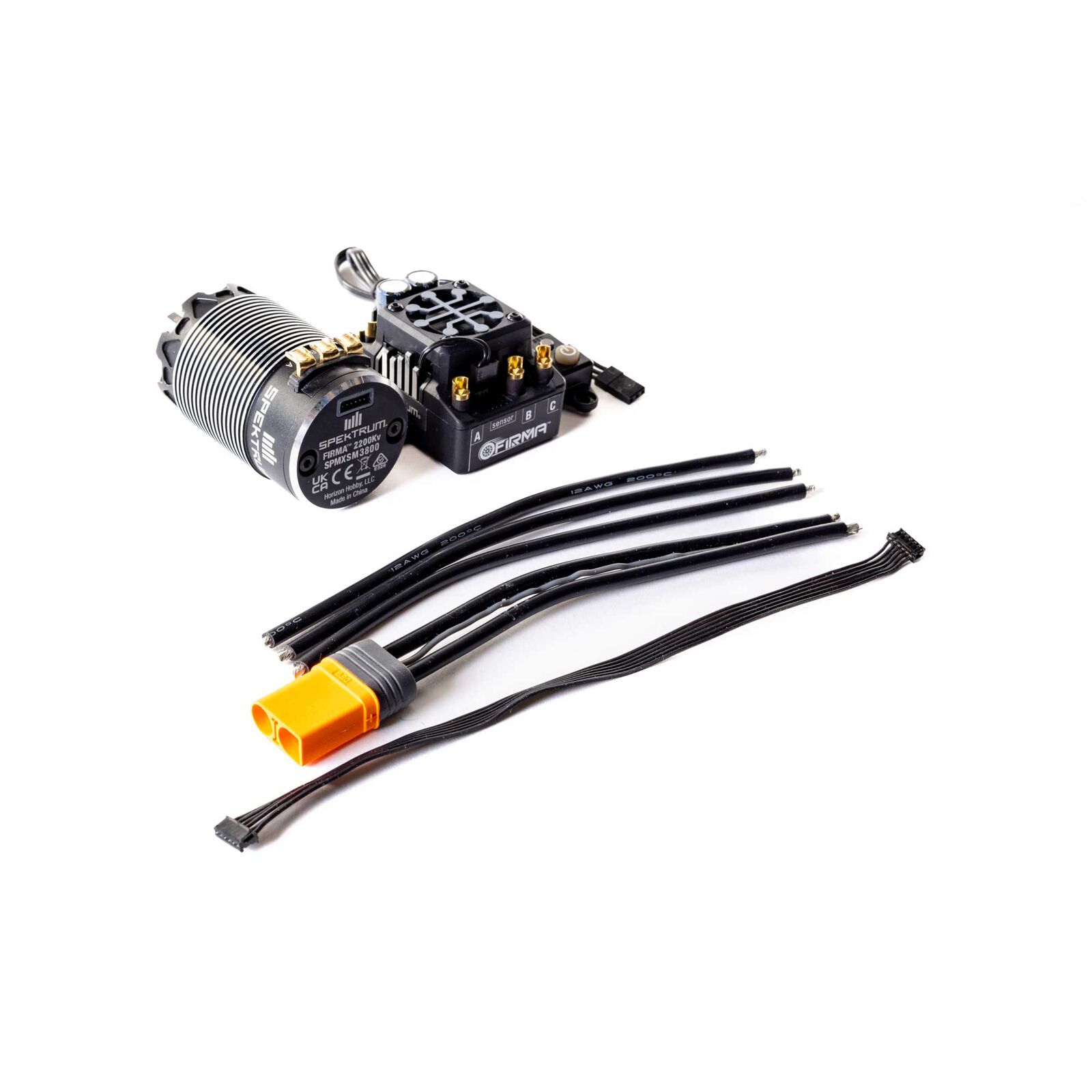 Firma 130A Brushless Smart ESC / 2200Kv Sensored Motor Combo | Spektrum
