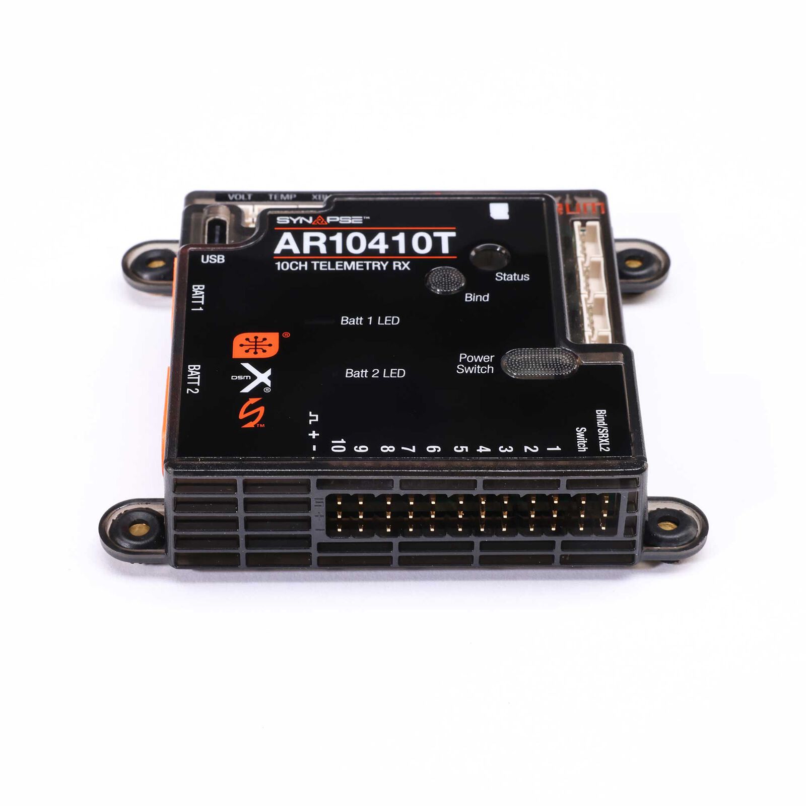 AR10410T 10-Channel PowerSafe Telemetry Receiver | Spektrum