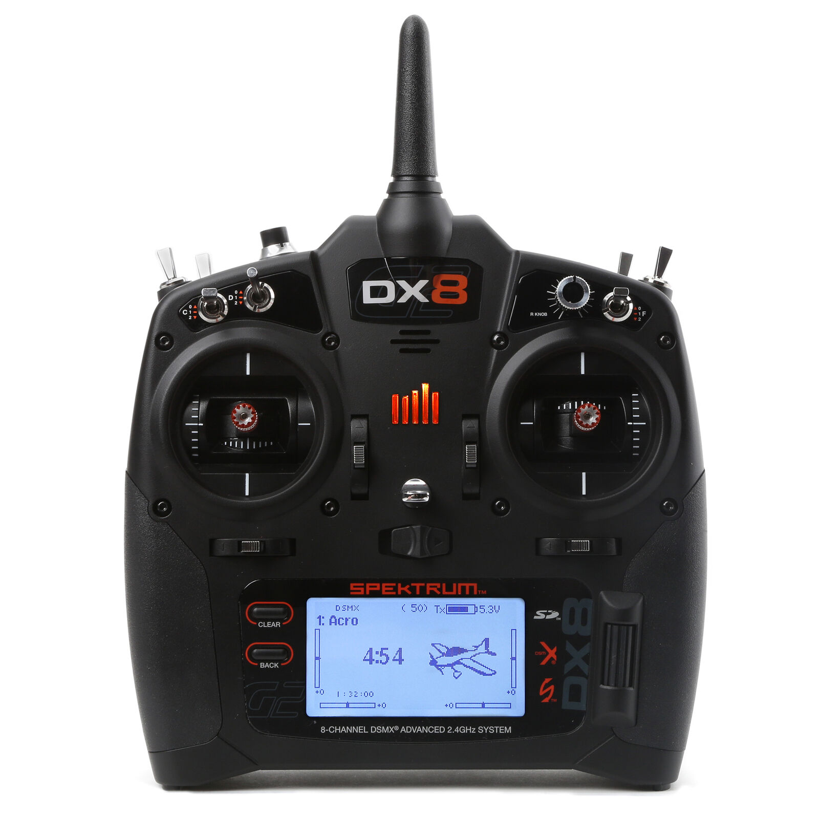 DX8 8-Channel DSMX Transmitter Only Gen 2 | Spektrum