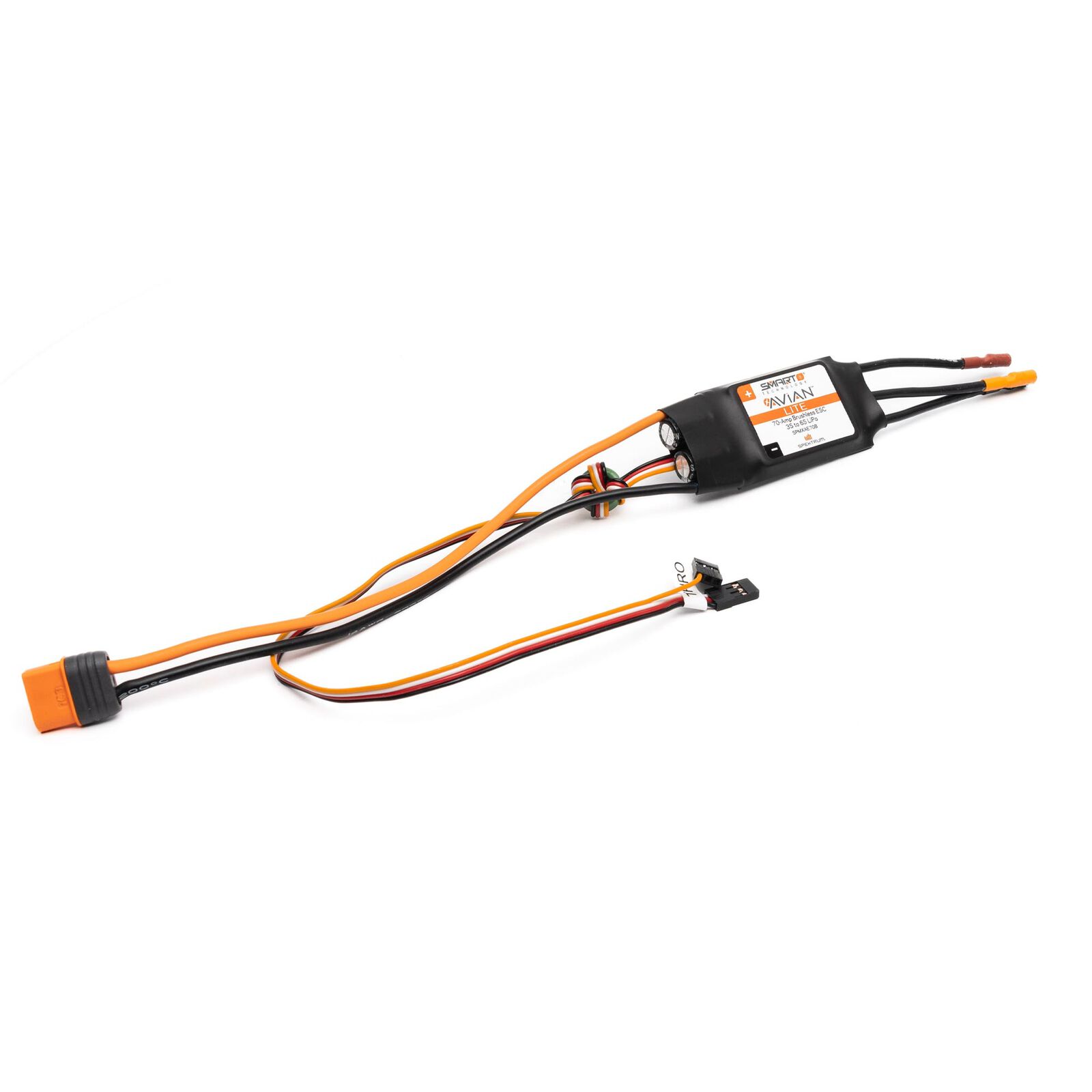 Avian 70-Amp Smart Lite Brushless ESC, 3S-6S: IC3 | Spektrum