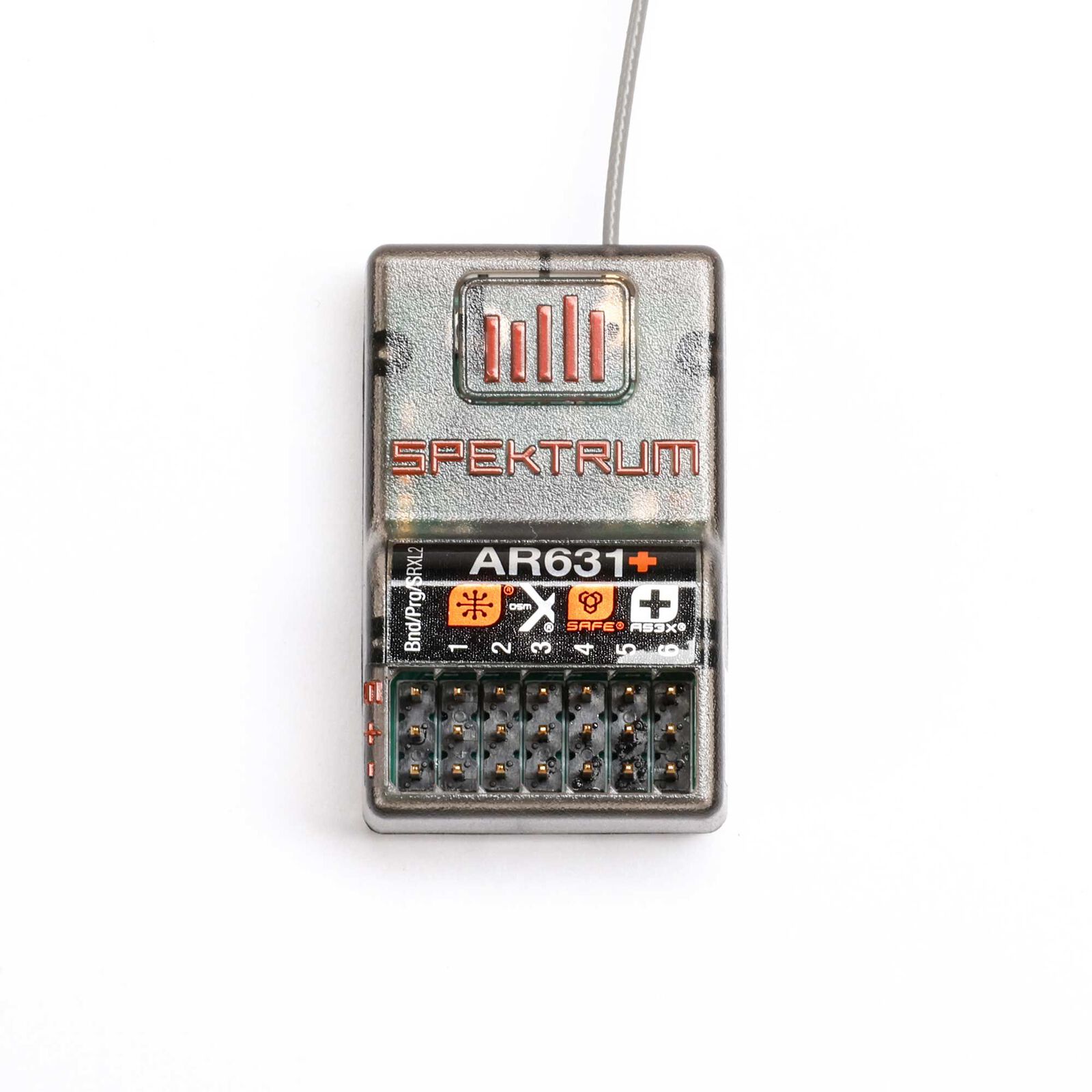 AR631+ DSMX 6-Channel AS3X+ & SAFE Receiver | Spektrum