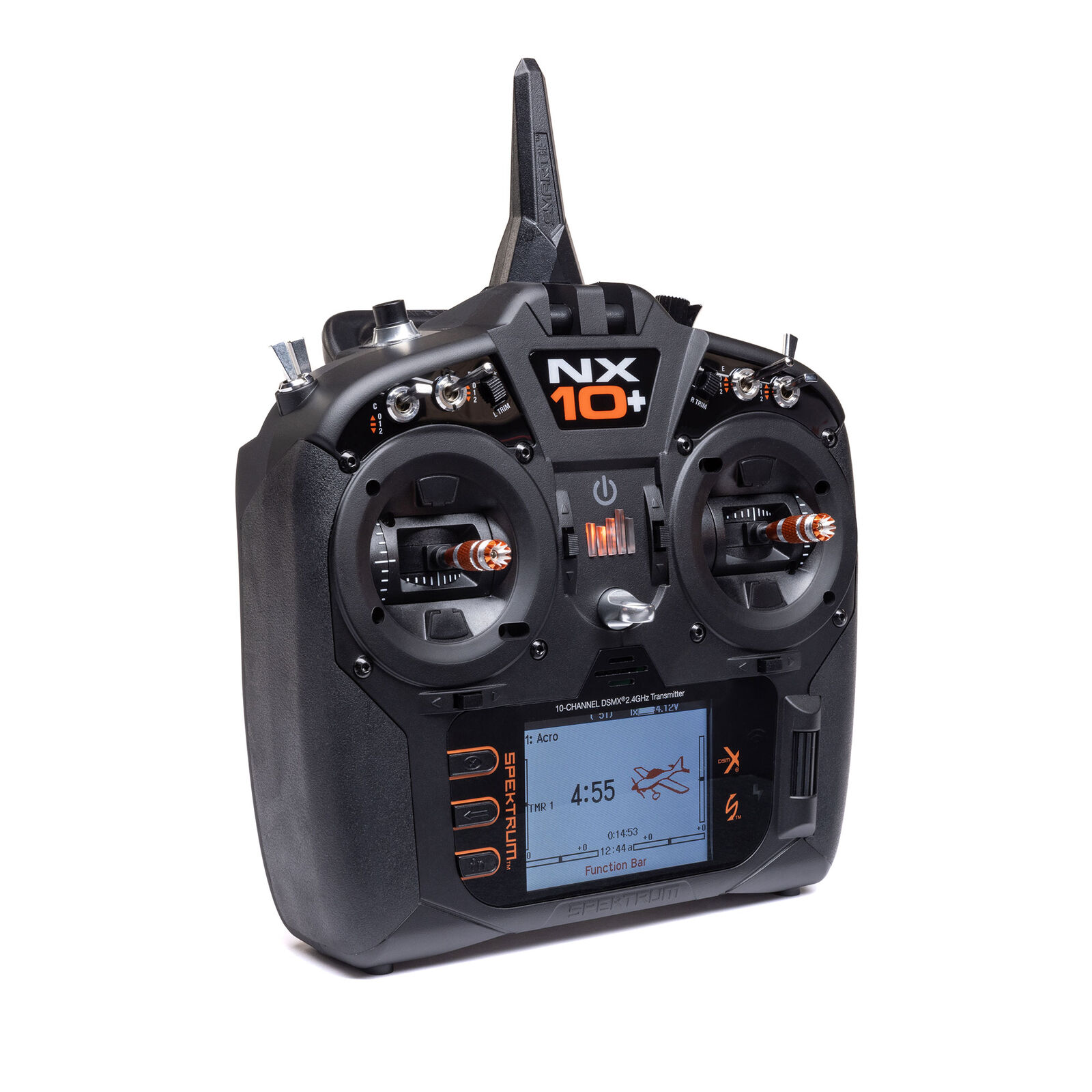 NX10+ 20-Channel DSMX Transmitter Only | Spektrum